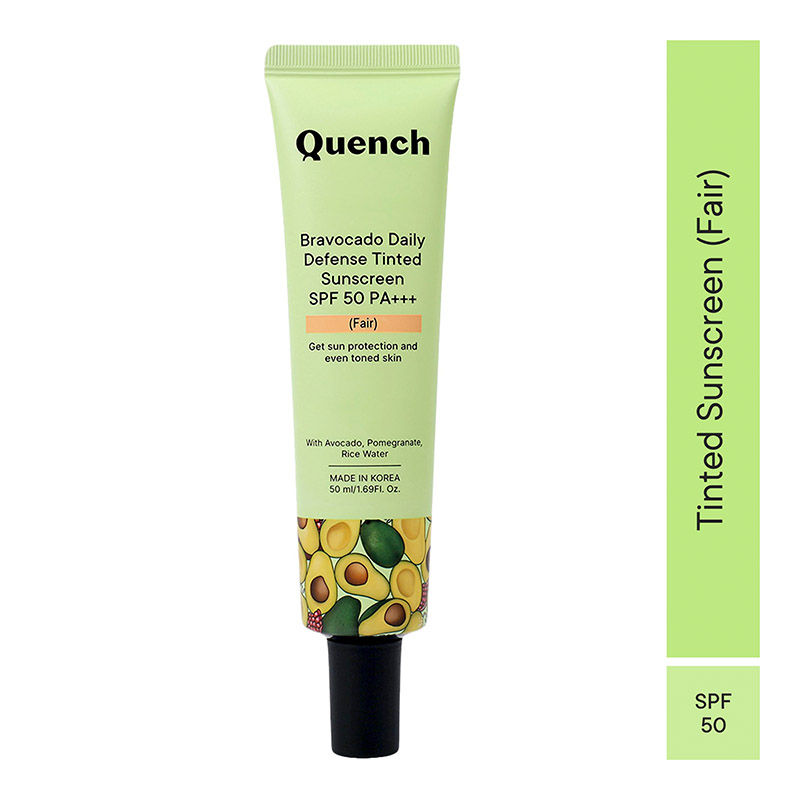 Buy Quench Bravocado Daily Defense Tinted Sunscreen SPF 50 PA+++ Online