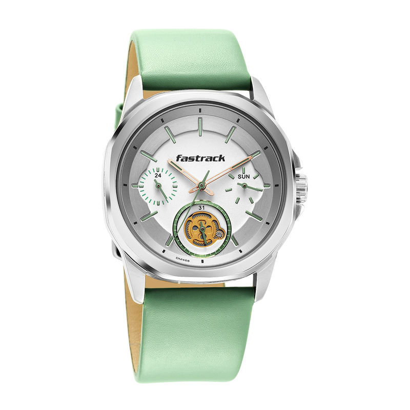 Buy Fastrack Exuberant 3283SL02 White Dial Multifunction Analog Watch ...