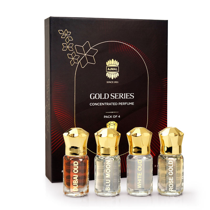 Buy Ajmal India Gold Series Concentrated Perfume Gift Set Online