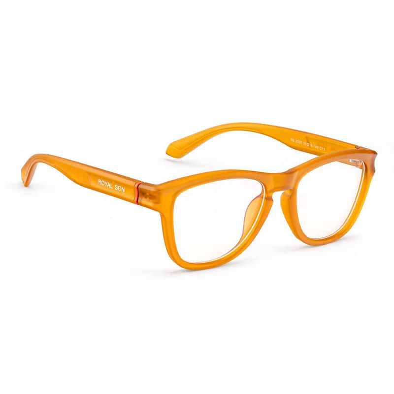 Buy ROYAL SON Unisex Eye Protection Orange Computer Glasses (58) Online