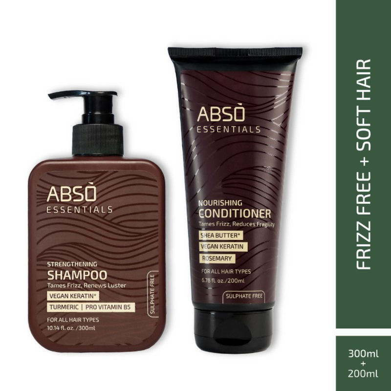Buy ABSO Essentials Hair Care Kit - Shampoo + Conditioner Online