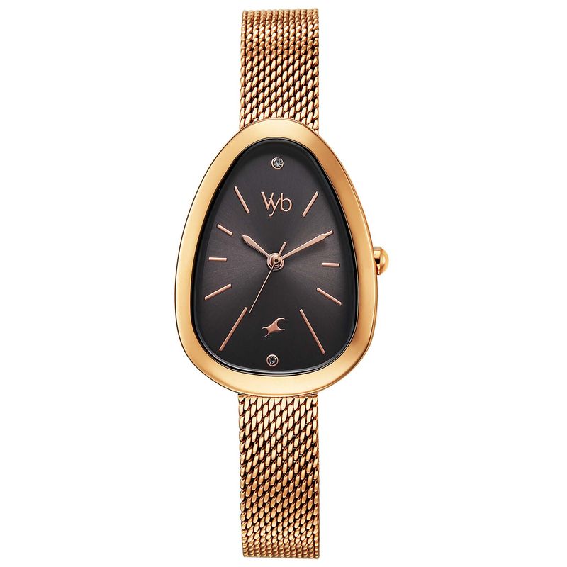 Buy Fastrack Vyb Prodigy Quartz Grey Dial Analog Watch For Women ...