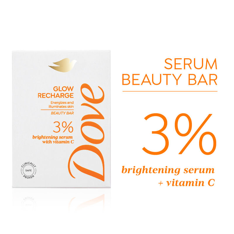Buy Dove Diva Glow Recharge 3% Brightening Serum With Vitamin C Bath ...