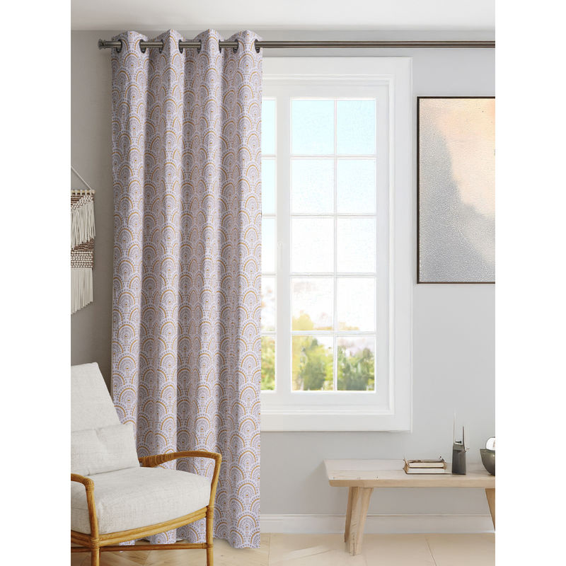 Buy BLANC9 Sunny Polyester Cotton Curtain Online