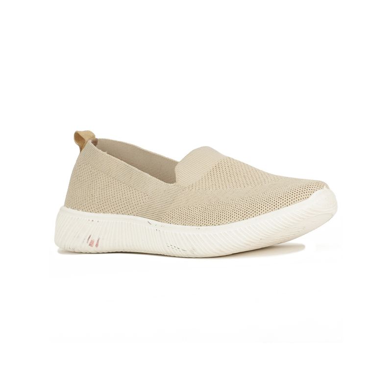 Buy Bata Beige Women Slip-On Sports Shoes Online