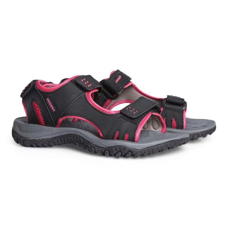 Buy Power Black Women Velcro Sandals Online