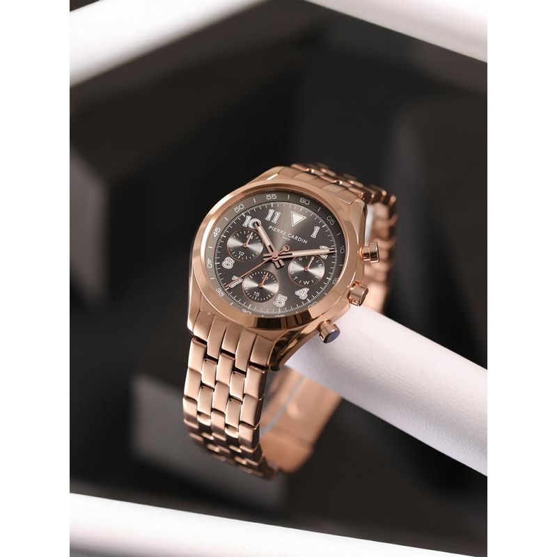 Buy Pierre Cardin Grey Vaugirard Watch (Cf.1019.Mr) (M) Online