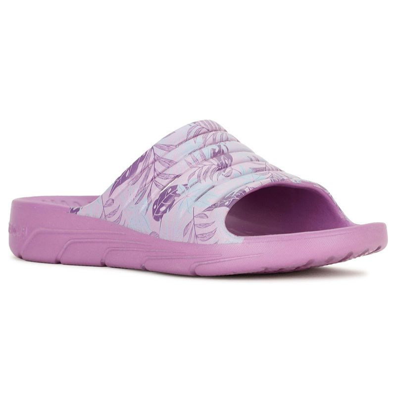 Buy Floatz Women Purple Sliders Online