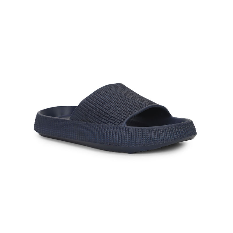 Buy Floatz Men Navy Blue Sliders Online