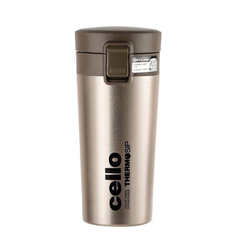 Buy CELLO Monty Stainless Steel Vacuum Insulated Mug | Spill Proof ...