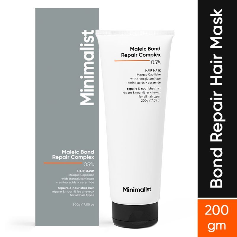 Buy Minimalist Maleic Bond Repair Complex 5% Hair Treatment Mask With ...