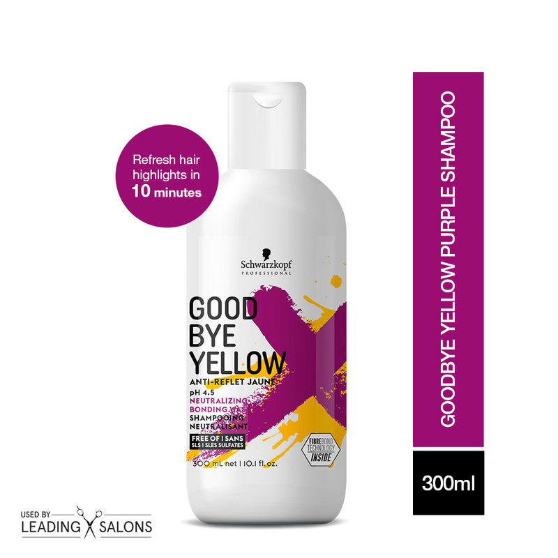 Buy Schwarzkopf Professional Goodbye Yellow Neutralizing Shampoo pH 4.5 ...