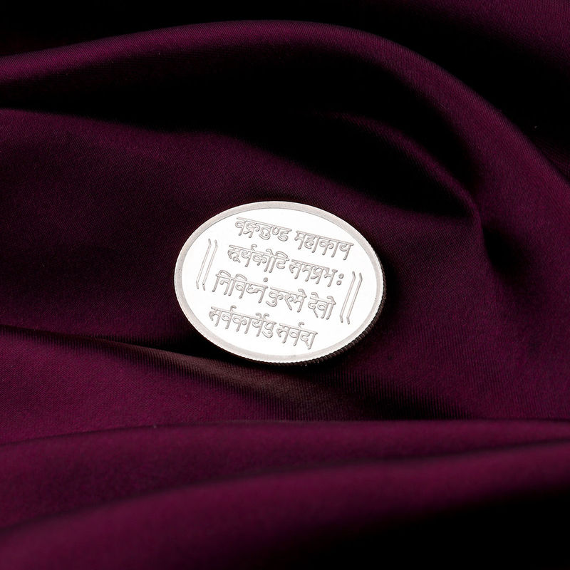 Buy GIVA 999 Sterling Silver Oval Coin Online