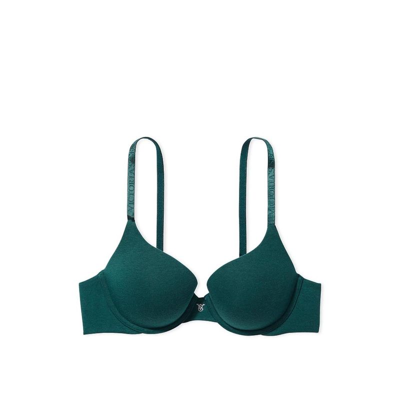 Buy Victoria's Secret The T-Shirt Cotton Perfect Shape Bra Green Online