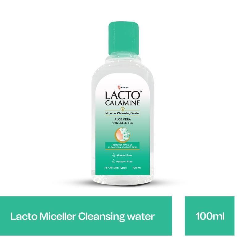 Buy Lacto Calamine Micellar Cleansing Water,Removes Makeup & Clears ...