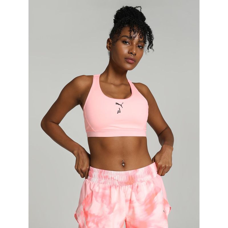 Buy Puma W Seasons High Impact Women Pink Sports Bra Online