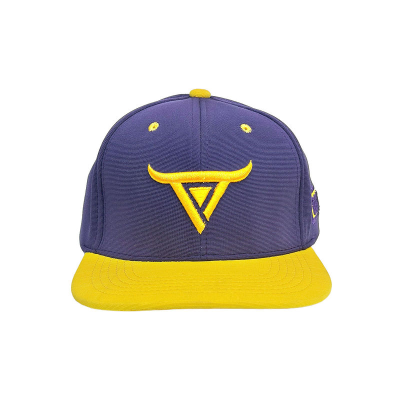 Buy ONE PLAYER Unisex Navy Blue Snapback Flat Cap Online