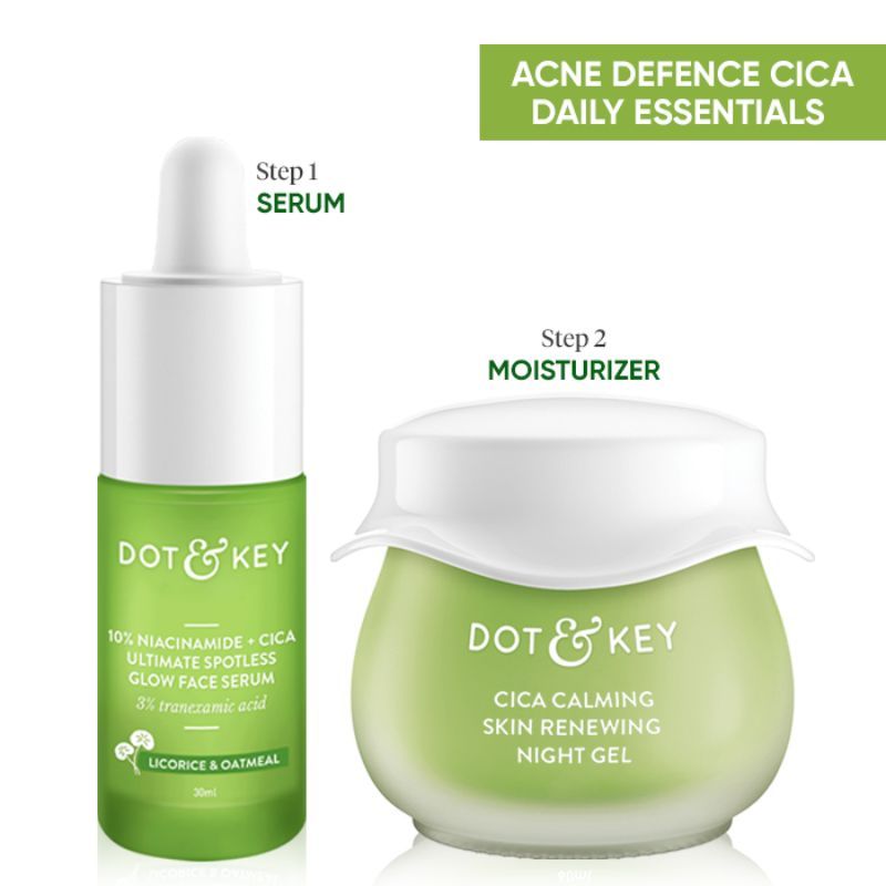 Buy Dot & Key Cica + Niacinamide Skincare Duo Online