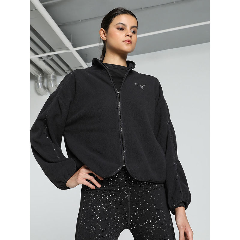 Buy Puma Intergalactic Fleece Fz Women's Black Jacket Online