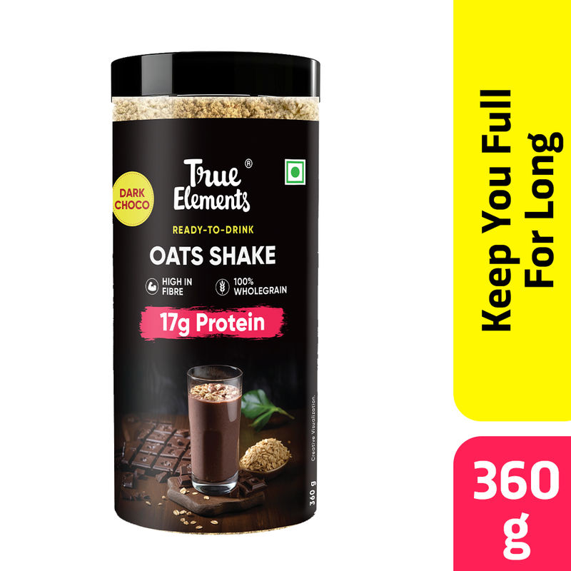 Buy True Elements Ready to Drink Oats Shake - Dark Choco Online