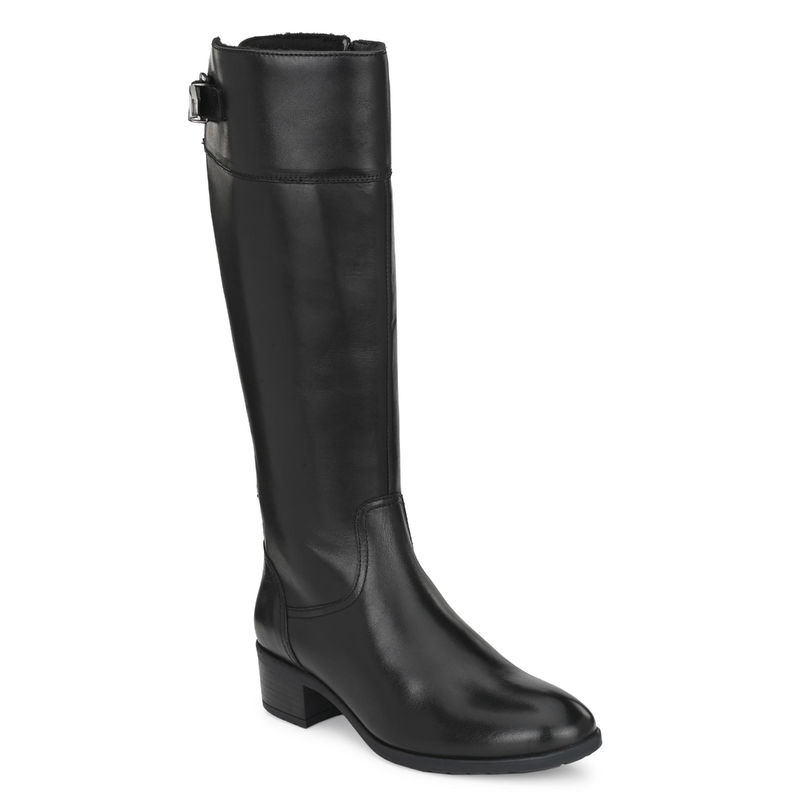 Buy Delize Womens Black High Knee Boots Online