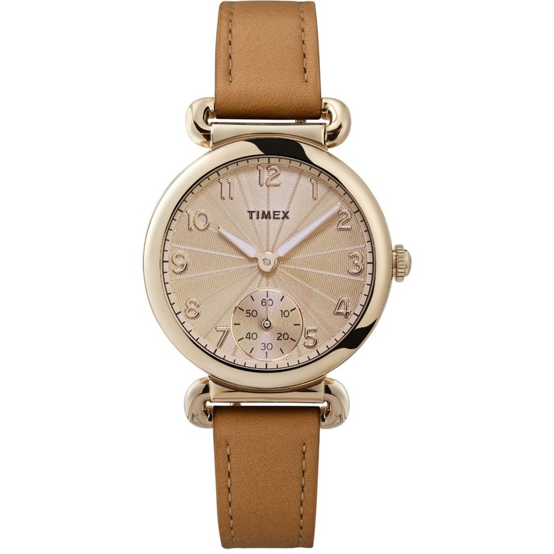 Buy Timex Model 23 33mm Leather Strap Watch Women Online