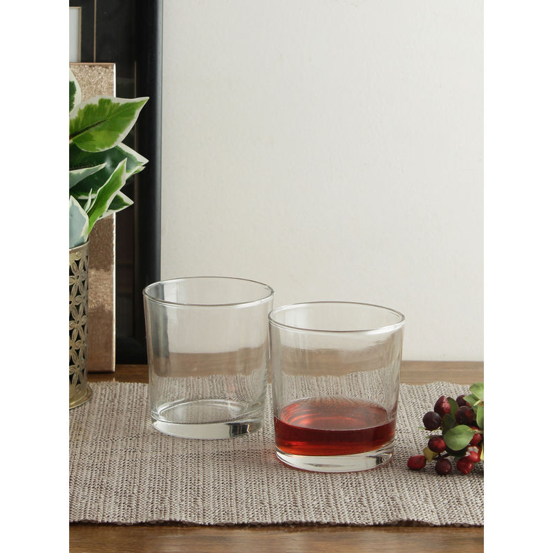 Buy Uniglass Grande Whiskey Glass Set, 350ml, Set Of 6, Transparent Online