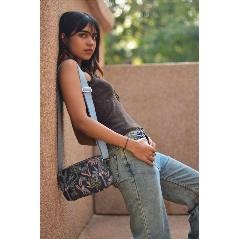 Buy EcoRight Palm Trees Crossbody Box Sling Bag Online