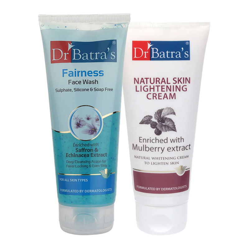 Buy Dr.Batra's Natural Skin Lightening Cream & Fairness Face Wash Online