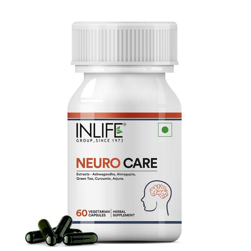 Buy INLIFE Neuro Nerve Care Supplement 500mg (60 Vegetarian Capsules ...