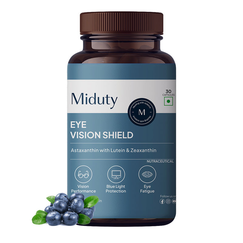 Buy Miduty Eye Vision Shield Lutemax Astaxanthin Blue Light Protection ...