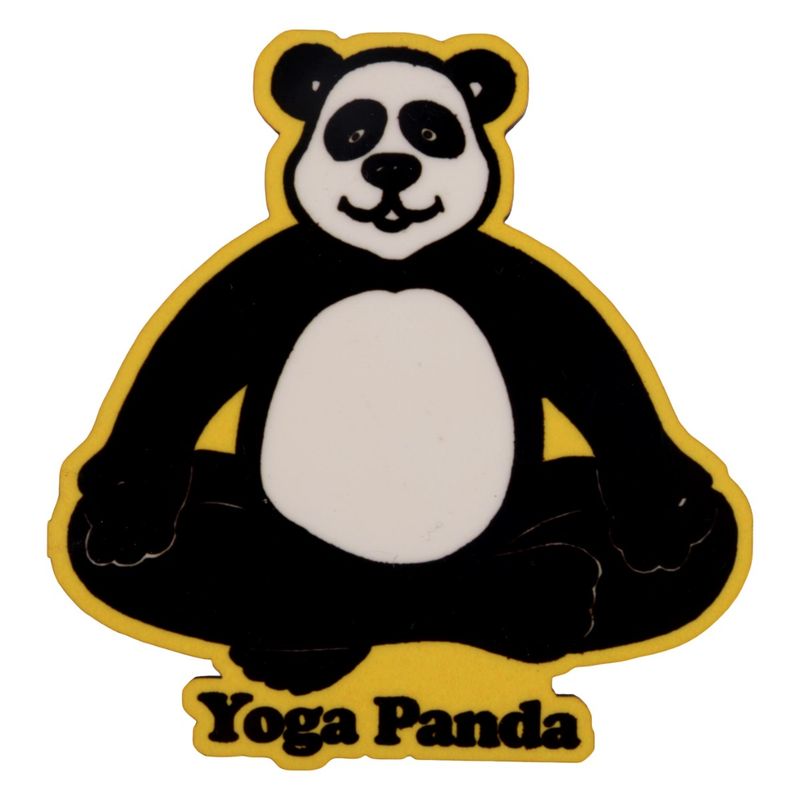 Buy Eco Corner Yoga Panda - Yellow Magnet Online