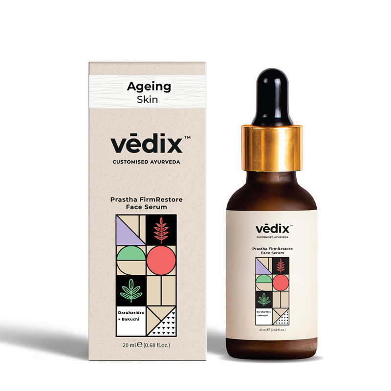 Vedix Face Serum - Signs of Ageing - Prastha FirmRestore Face Serum ...