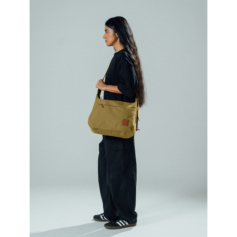 Buy DailyObjects Olive Green March Sling Bag (M) Online