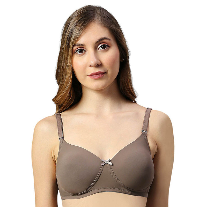 Buy Smarty Pants Womens Mauve Color Lightly Padded Medium Coverage Bra Online