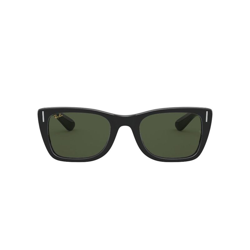 Buy Ray-Ban 0RB2248901/3152 Dark Green Caribbean Rectangular Sunglasses ...