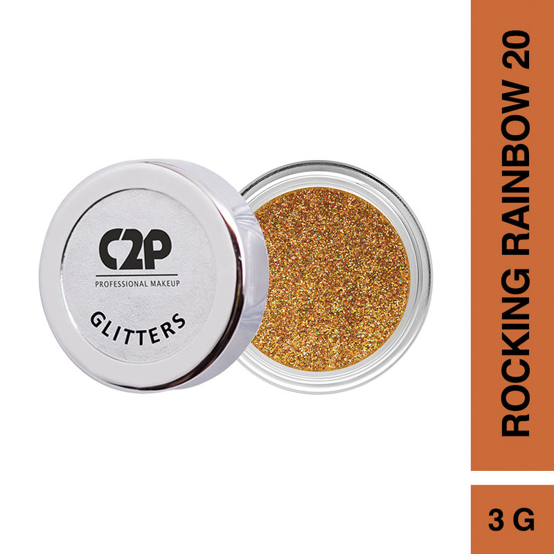 C2P Pro HD Loose Glitters - Rocking Rainbow 20: Buy C2P Pro HD Loose ...