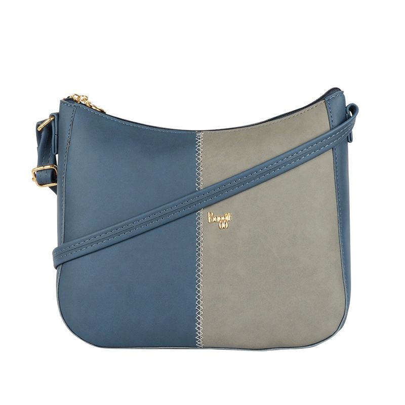 Buy Baggit History Blue Medium Sling Bag Online