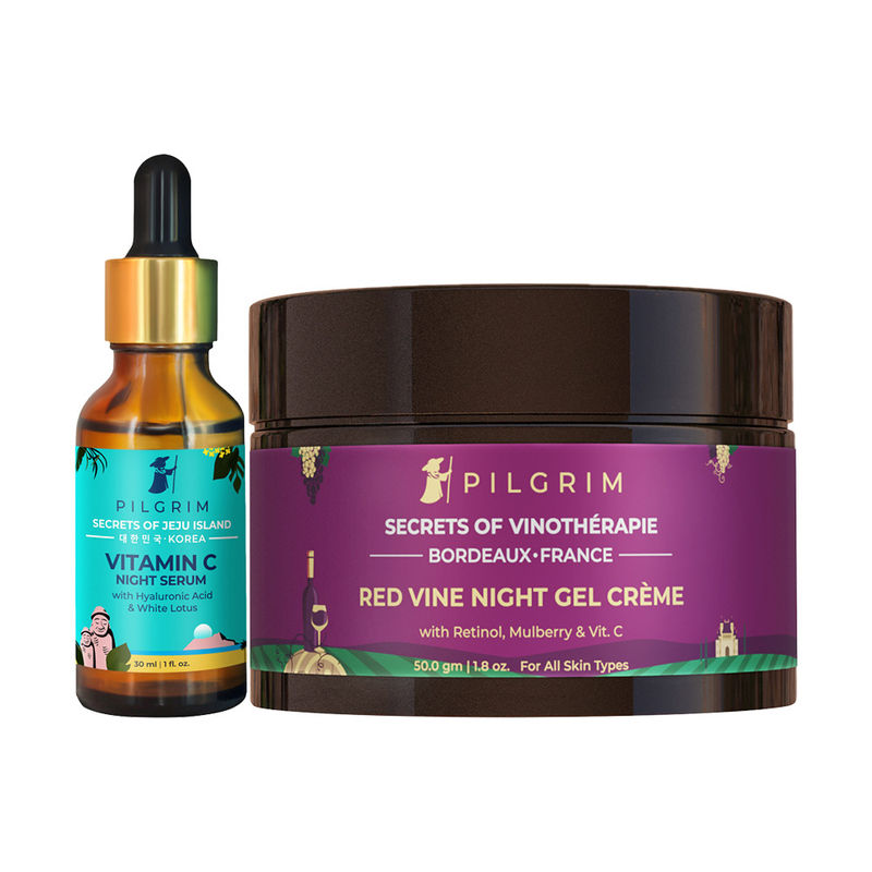 Pilgrim Red Vine & Vitamin C Face Hydration Combo: Buy Pilgrim Red Vine ...