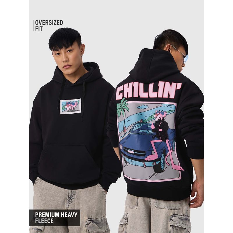 Buy The Souled Store Official Pink Panther: Chillin' Men Oversized ...