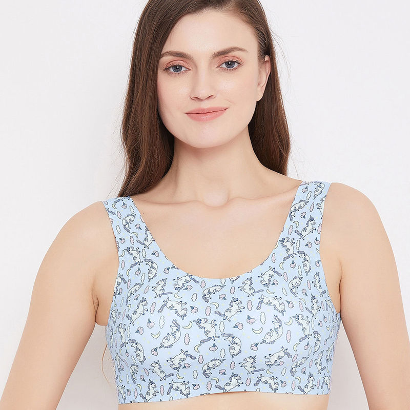 Buy Secrets By ZeroKaata Medium Impact Slip On Padded Sport Bra ...