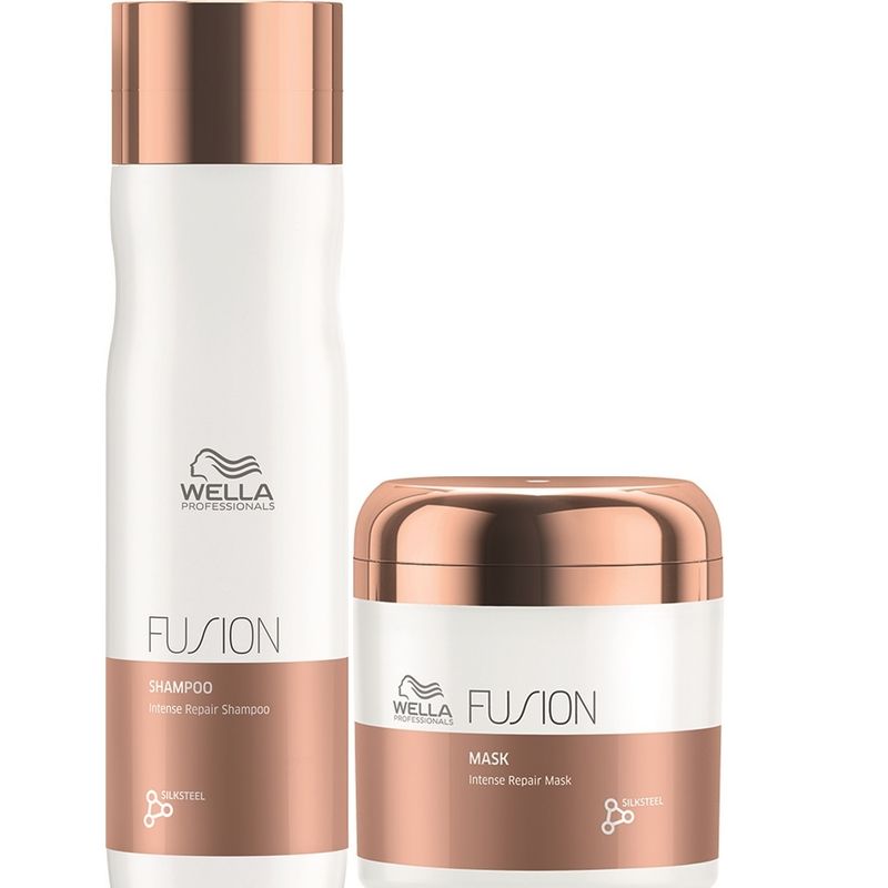 Wella Professionals Fusion Intense Repair Shampoo and Mask at Nykaa.com