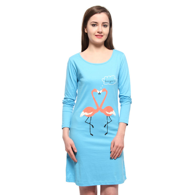 Buy Slumber Jill Sky Love you too Sleepshirt Online