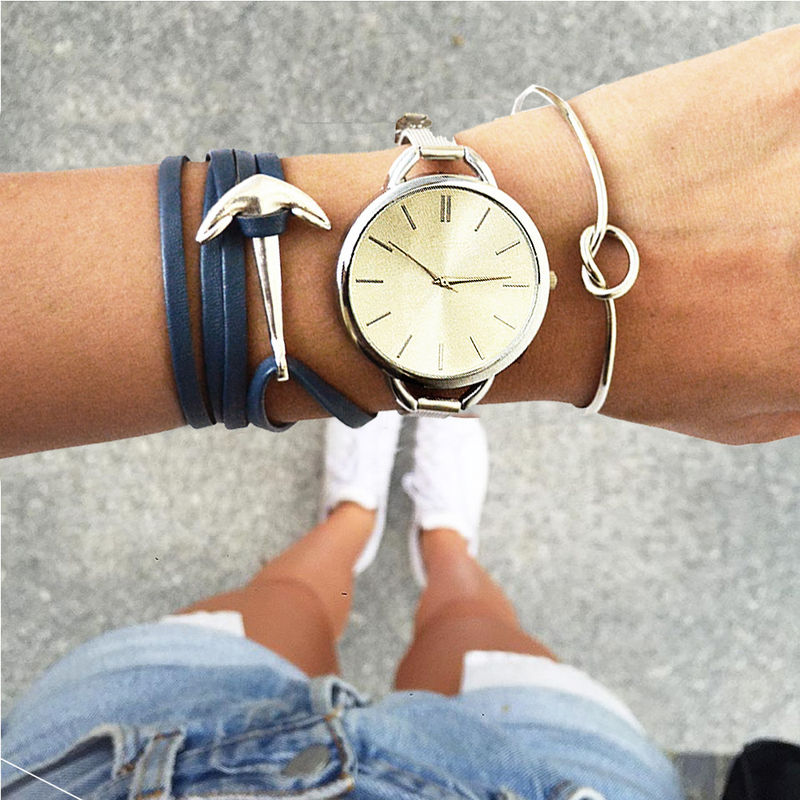 Buy Joker & Witch Nautical Silver Bracelet Stack Online