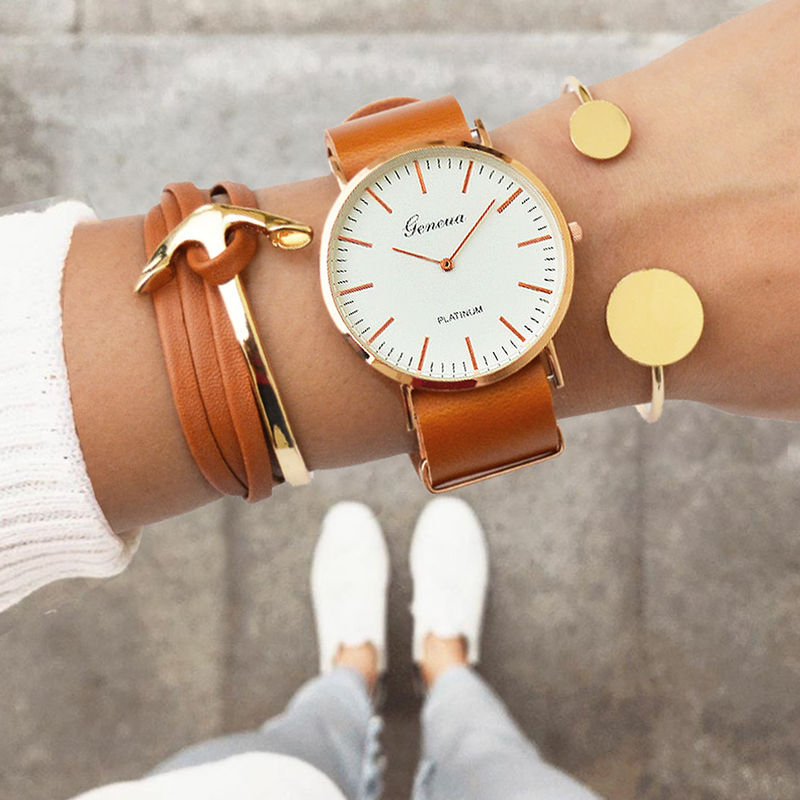 Buy Joker & Witch Nautical Tan Bracelet Stack Online