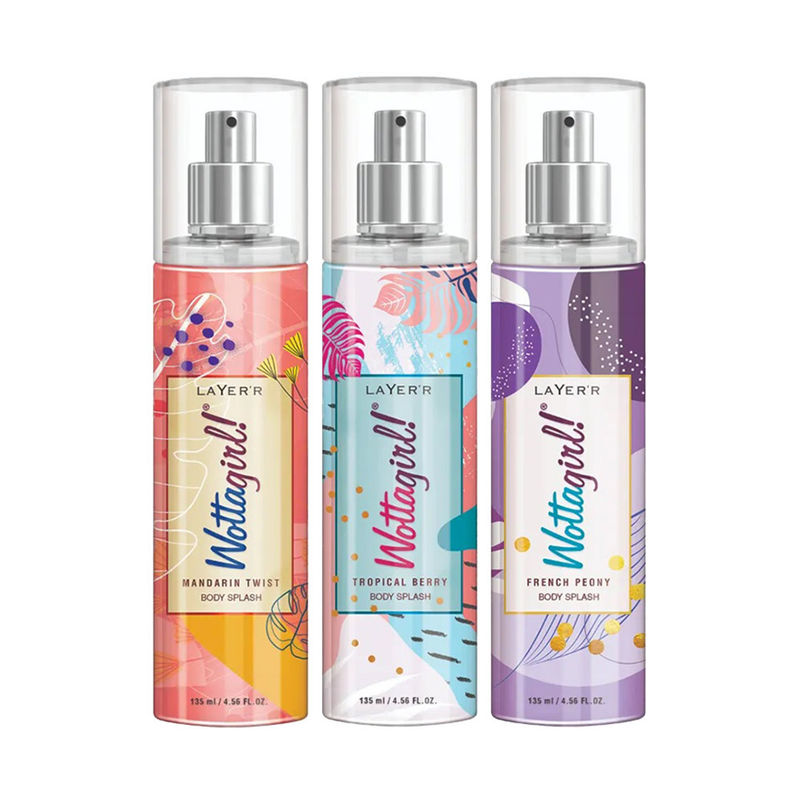 Buy Layer'r Wottagirl Mandarin Twist, French Peony & Tropical Berry ...