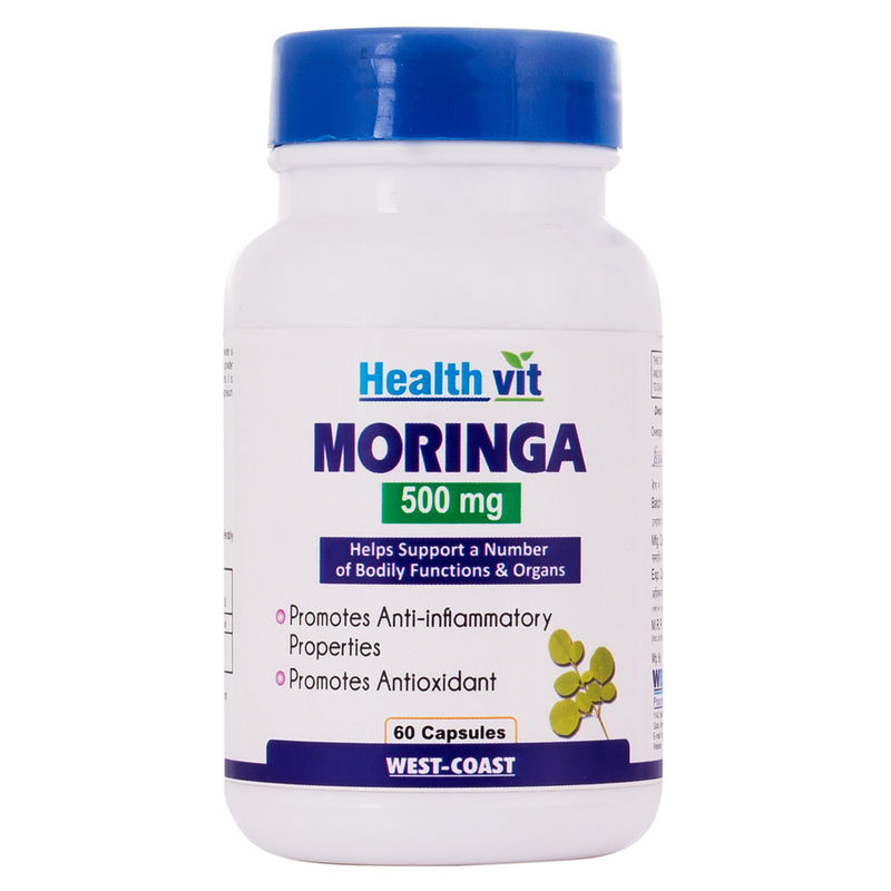 Buy HealthVit Moringa 500 Mg 60 Capsules Online