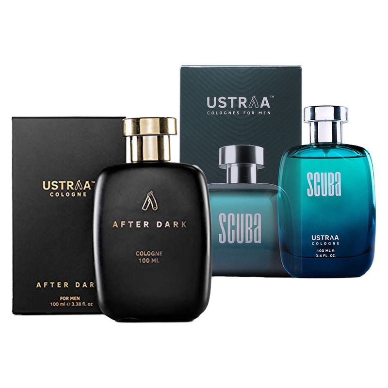 Buy Ustraa Cologne Scuba & Afterdark - Perfume for Men Online