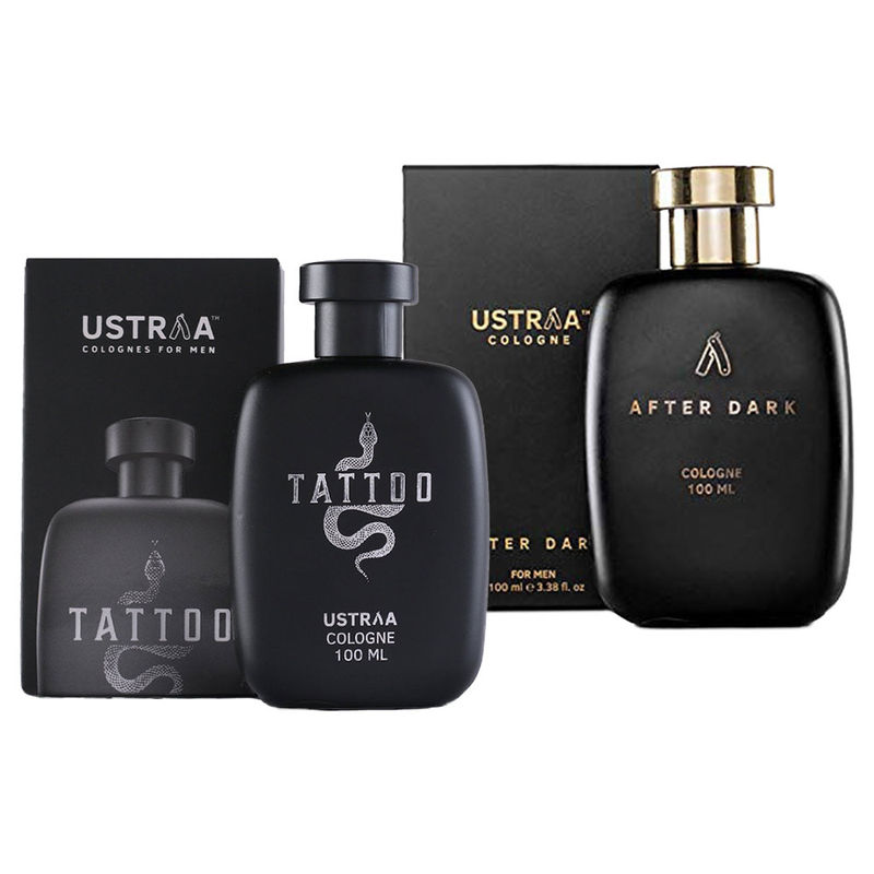 Buy Ustraa Cologne Afterdark & Tattoo - Perfume for Men Online