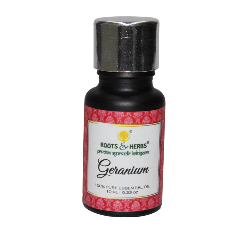 Buy Roots & Herbs Geranium Essential Oil Online